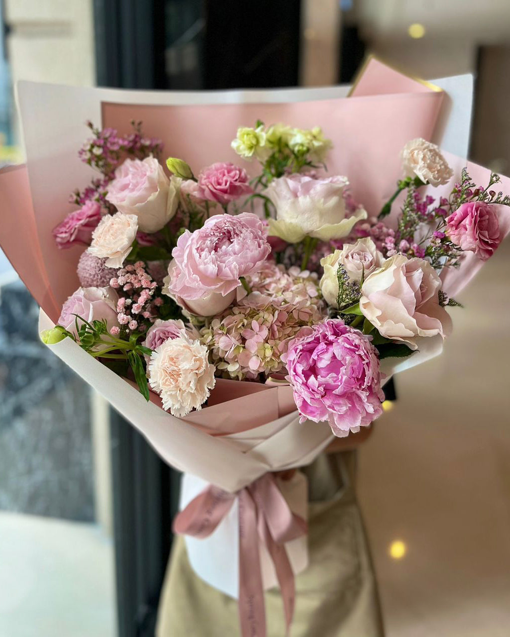 Enchanted Pink – Spring Cottage Flowers